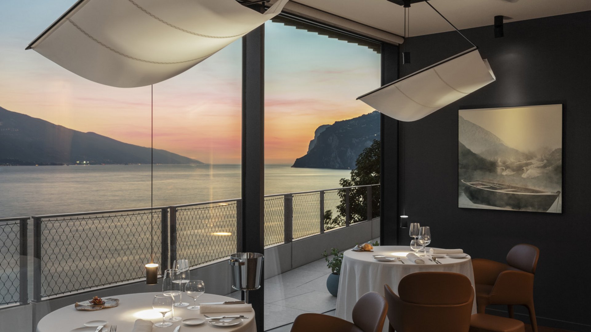 Our restaurant on Lake Garda: fine dining Senso